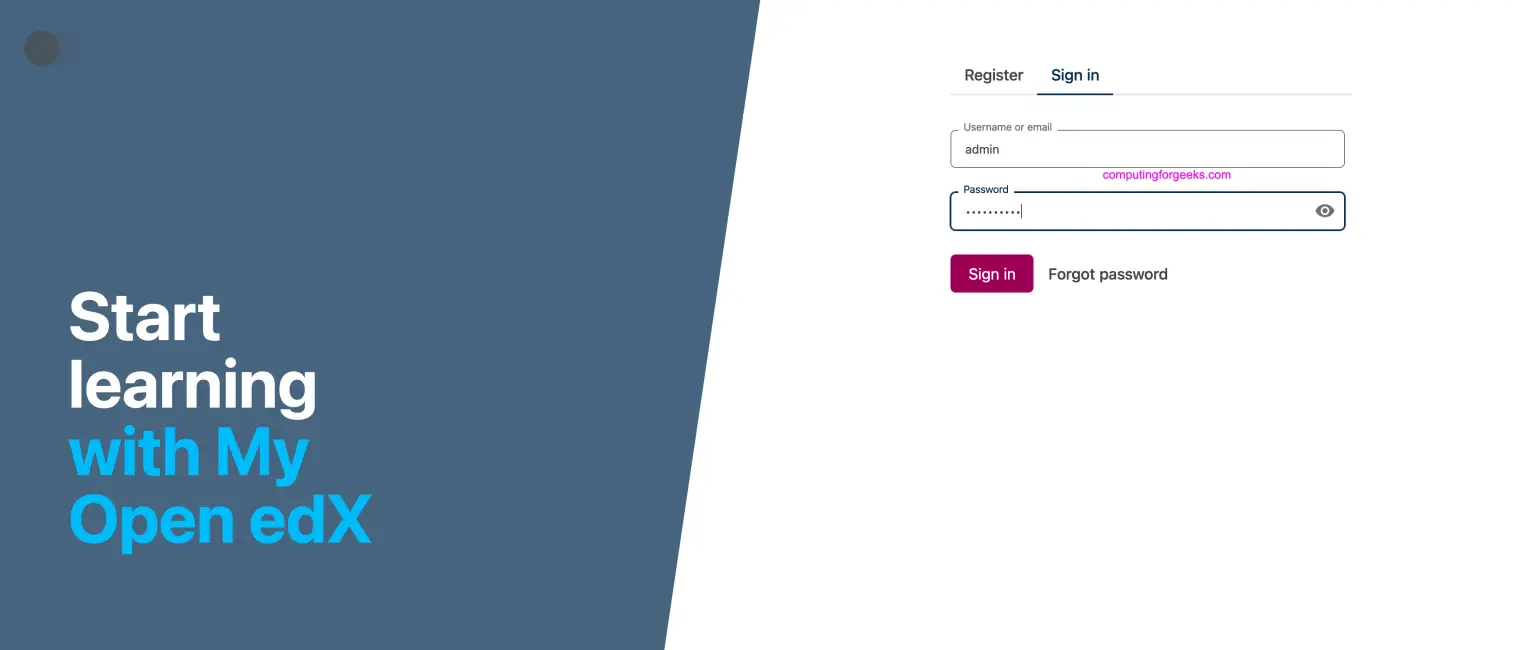 Install and Run Open edX Tutor LMS in Docker Containers | ComputingForGeeks