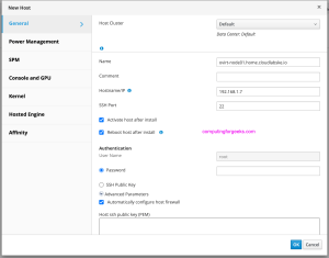 Install oVirt Compute Node on CentOS Stream 9 / Rocky 9 | ComputingForGeeks