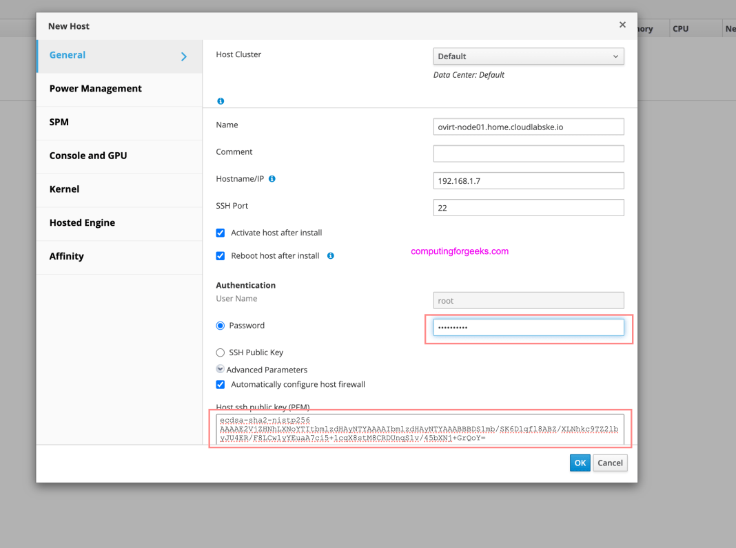 Install oVirt Compute Node on CentOS Stream 9 / Rocky 9