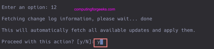 How To Update OPNsense From Web UI or Terminal Console | ComputingForGeeks