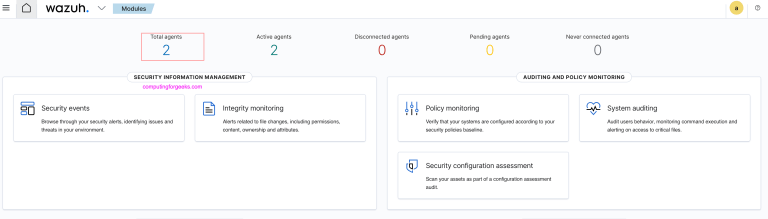 How To Install Wazuh Server on Ubuntu 22.04|20.04|18.04 | ComputingForGeeks