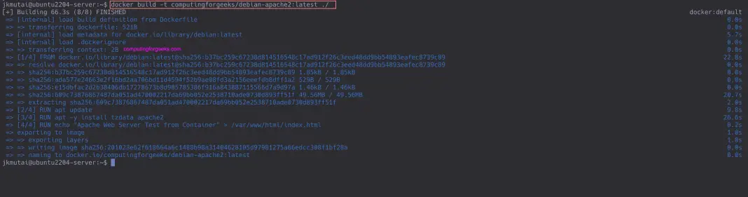 Install Docker and Run Docker Containers on Ubuntu 24.04 | ComputingForGeeks