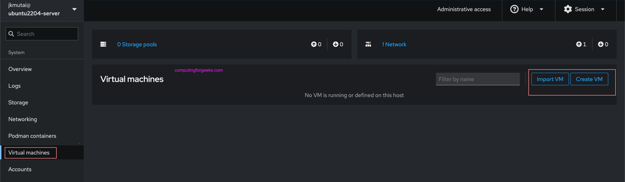 Install Kvm Virtualization On Ubuntu 2404 Noble Numbat 0227