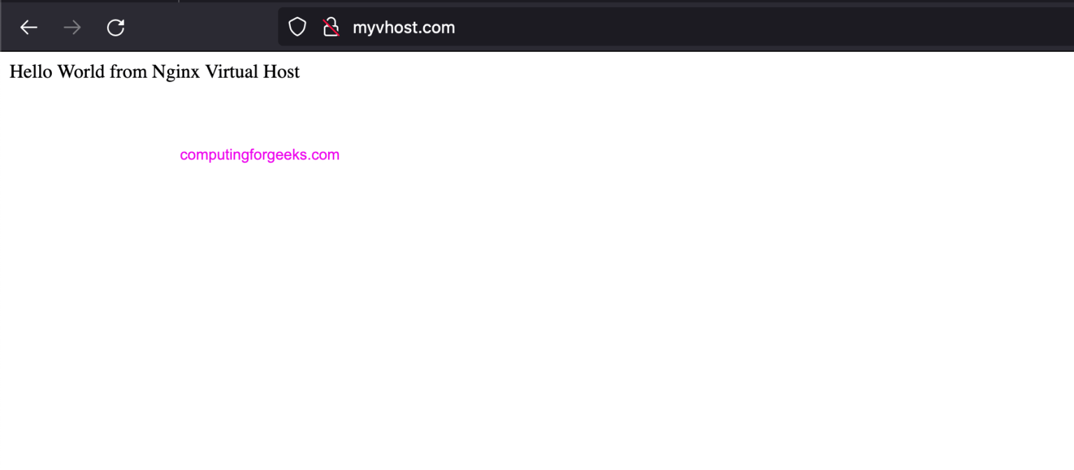 How To Install Nginx Web Server on Ubuntu 24.04 | ComputingForGeeks