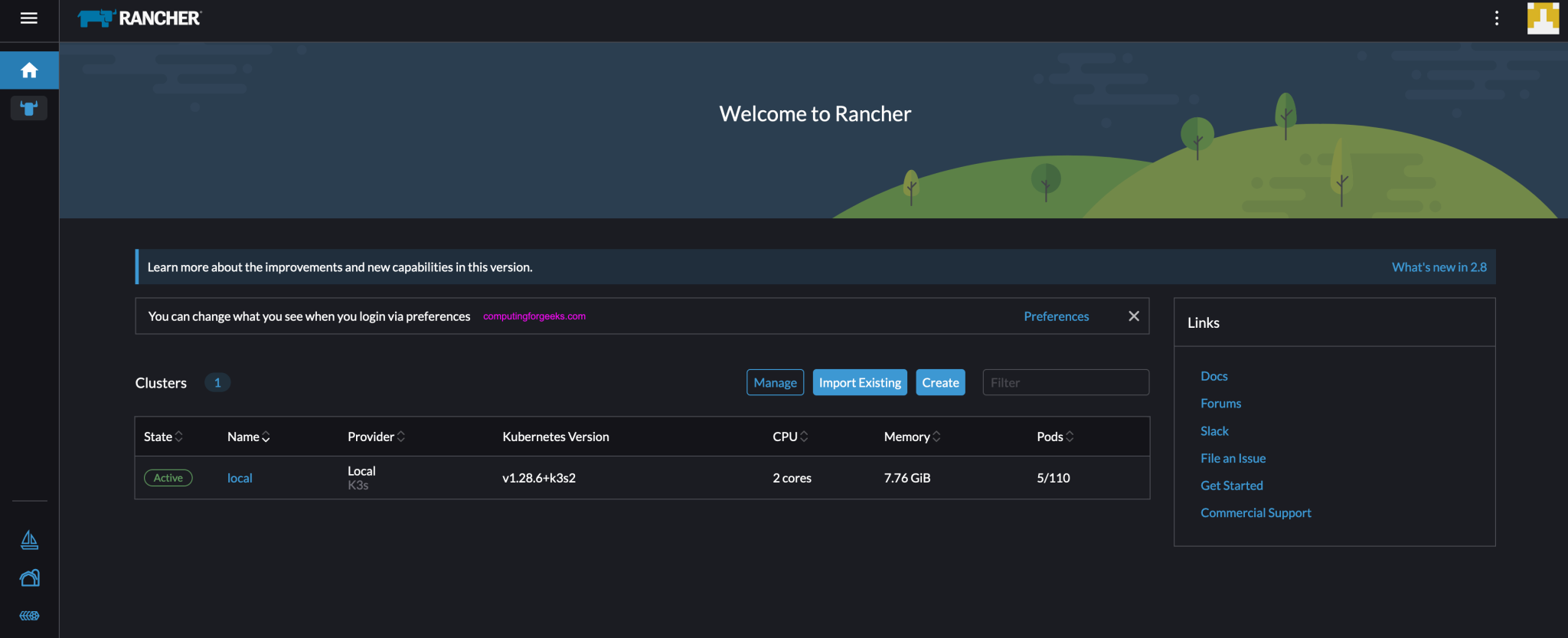 How To Install Rancher on Ubuntu 24.04|20.04|18.04 | ComputingForGeeks