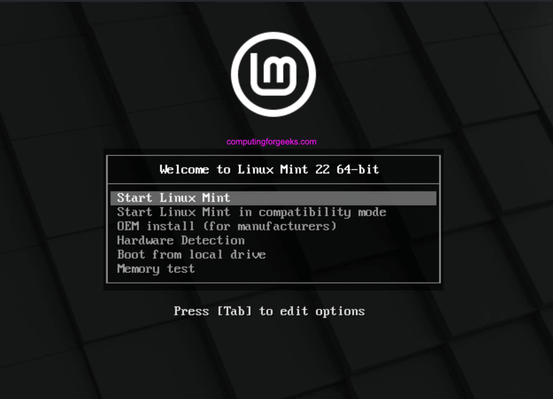 How To Install Linux Mint 22 (Wilma) - Step by Step | ComputingForGeeks