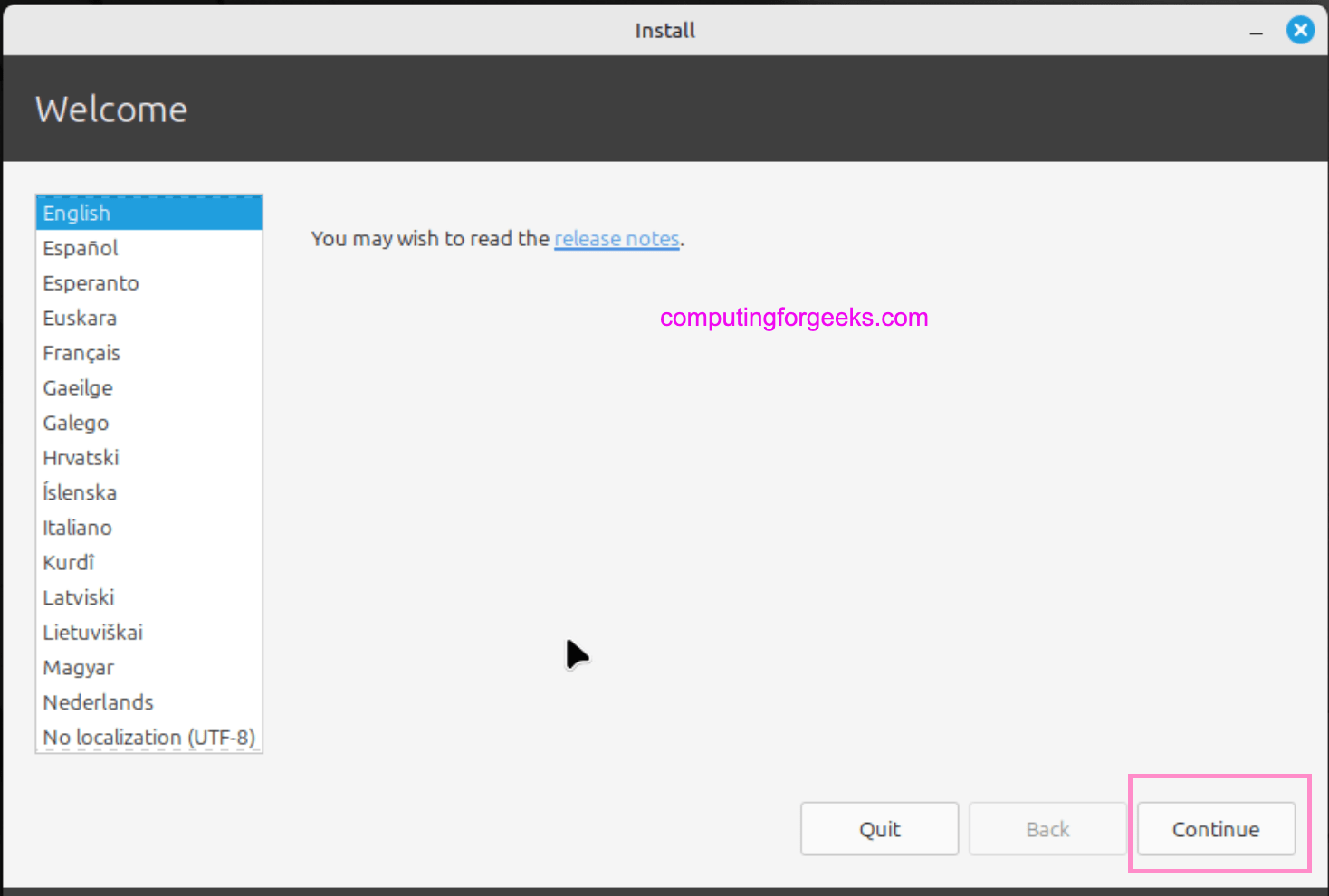 How To Install Linux Mint 22 (Wilma) - Step by Step | ComputingForGeeks