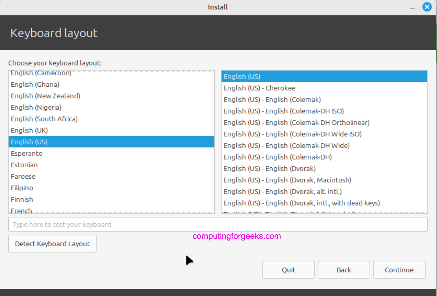 How To Install Linux Mint 22 (Wilma) - Step by Step | ComputingForGeeks