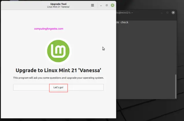 How To Upgrade to Linux Mint 22 from 21 | ComputingForGeeks