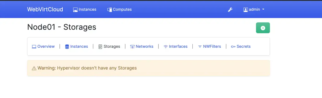 Configure KVM Storage Pools using WebvirtCloud | ComputingForGeeks