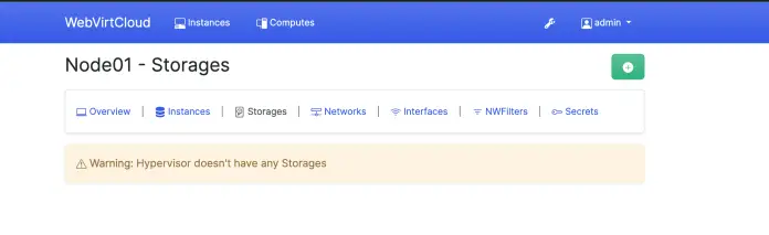 Configure KVM Storage Pools using WebvirtCloud | ComputingForGeeks