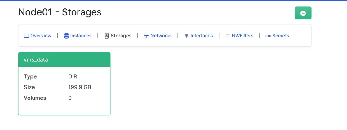 Configure KVM Storage Pools using WebvirtCloud | ComputingForGeeks