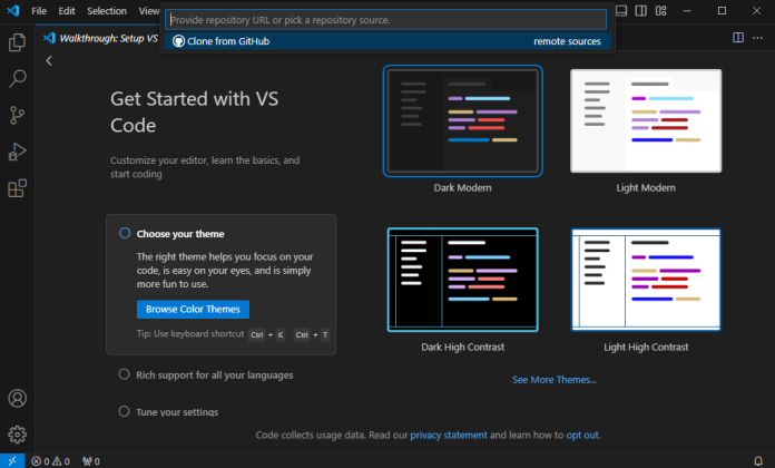 Cloning git repository from GitHub in Visual Studio [Guide]