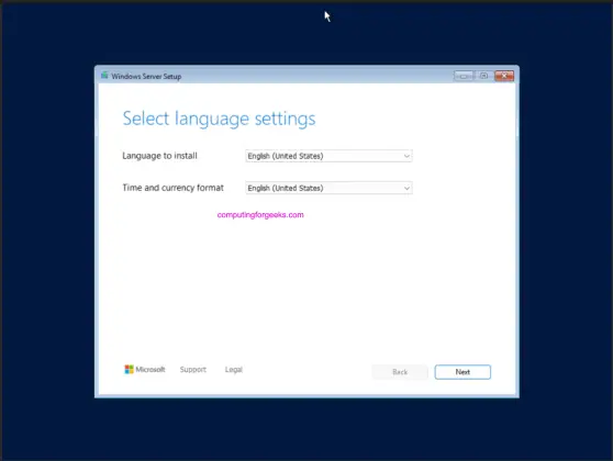 How To Install Windows Server 2025 On Kvm Hypervisor Computingforgeeks