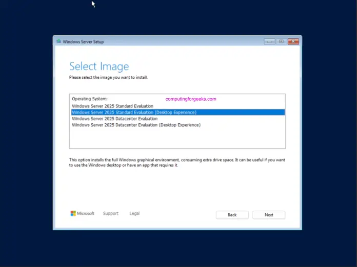 How To Install Windows Server 2025 on KVM Hypervisor | ComputingForGeeks