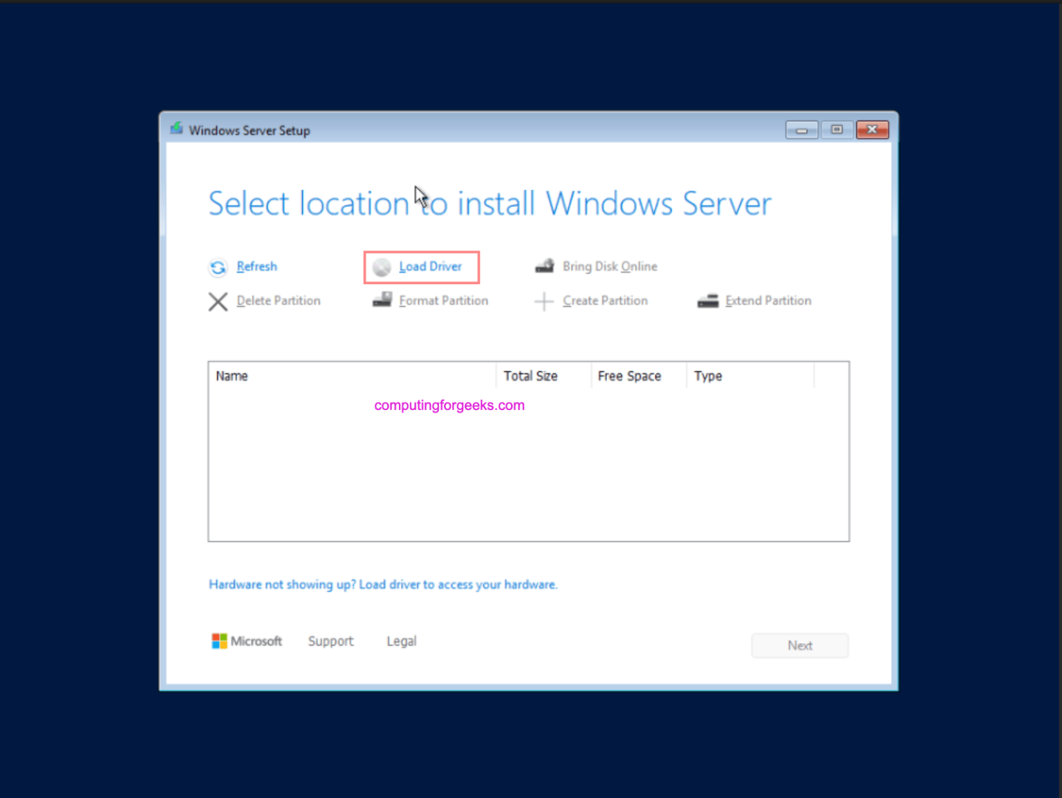 How To Install Windows Server 2025 on KVM Hypervisor | ComputingForGeeks
