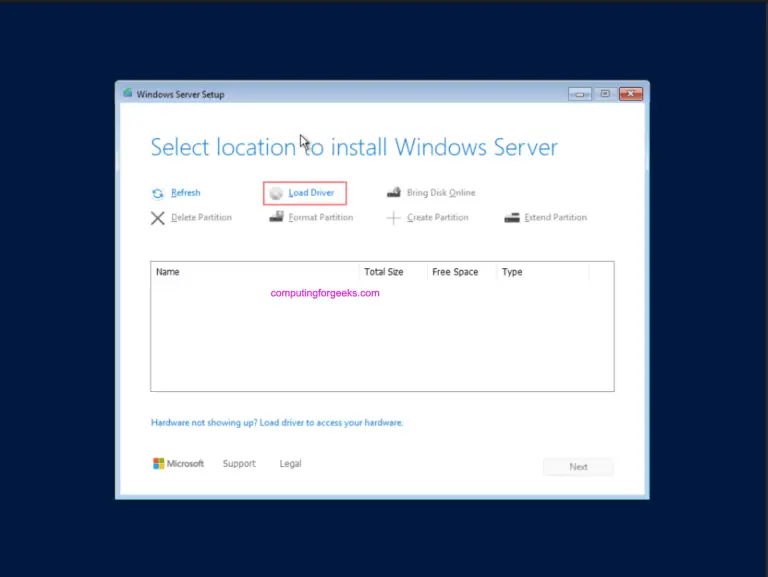 How To Install Windows Server 2025 on KVM Hypervisor | ComputingForGeeks