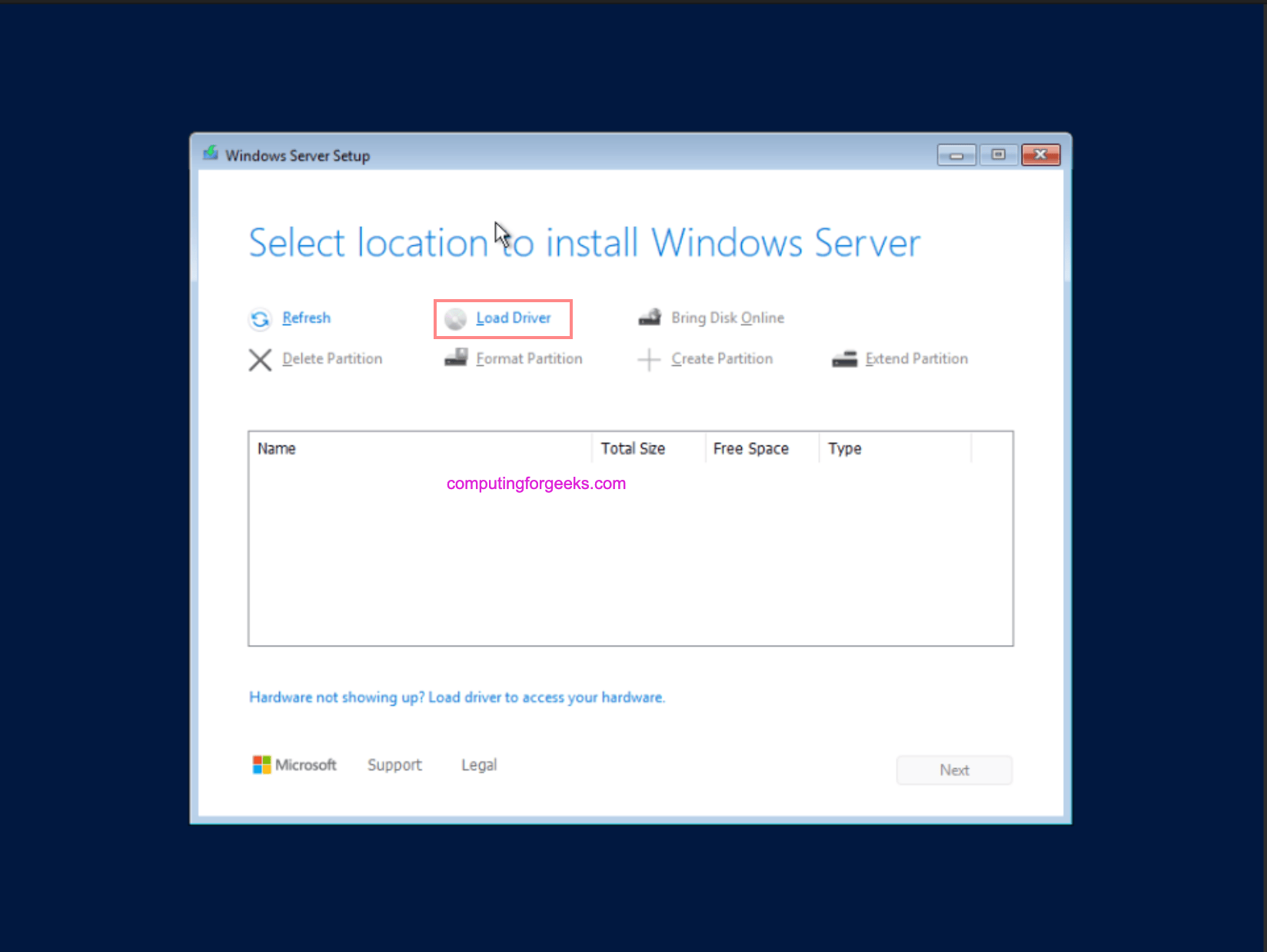 How To Install Windows Server 2025 on KVM Hypervisor | ComputingForGeeks
