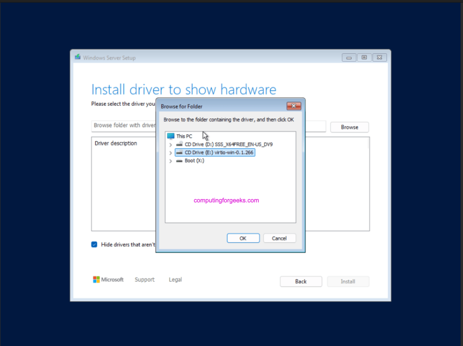 How To Install Windows Server 2025 on KVM Hypervisor | ComputingForGeeks