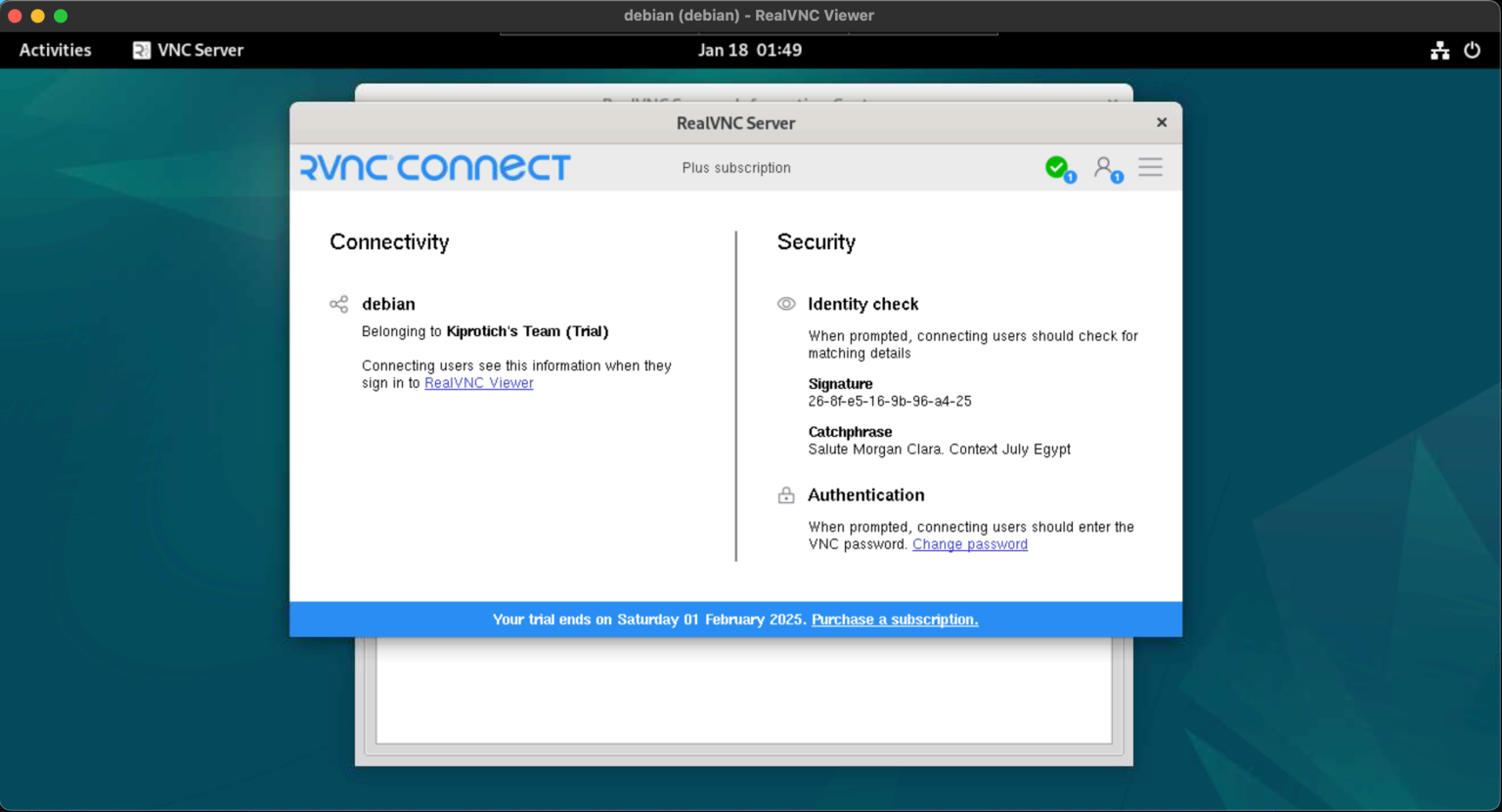 Configure RealVNC Server and Client on Debian 12/11/10 [Guide]