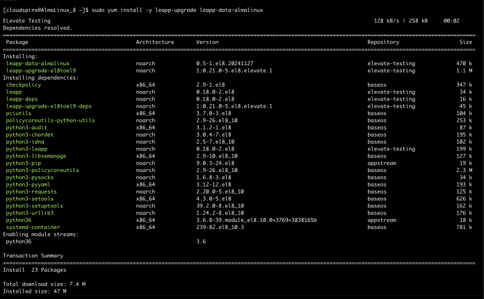 How To Upgrade to AlmaLinux 9 from AlmaLinux 8 [Guide]