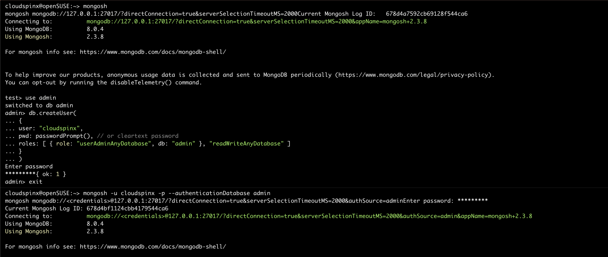 Install and Configure MongoDB 8 on openSUSE 15 /SLES 15 | ComputingForGeeks
