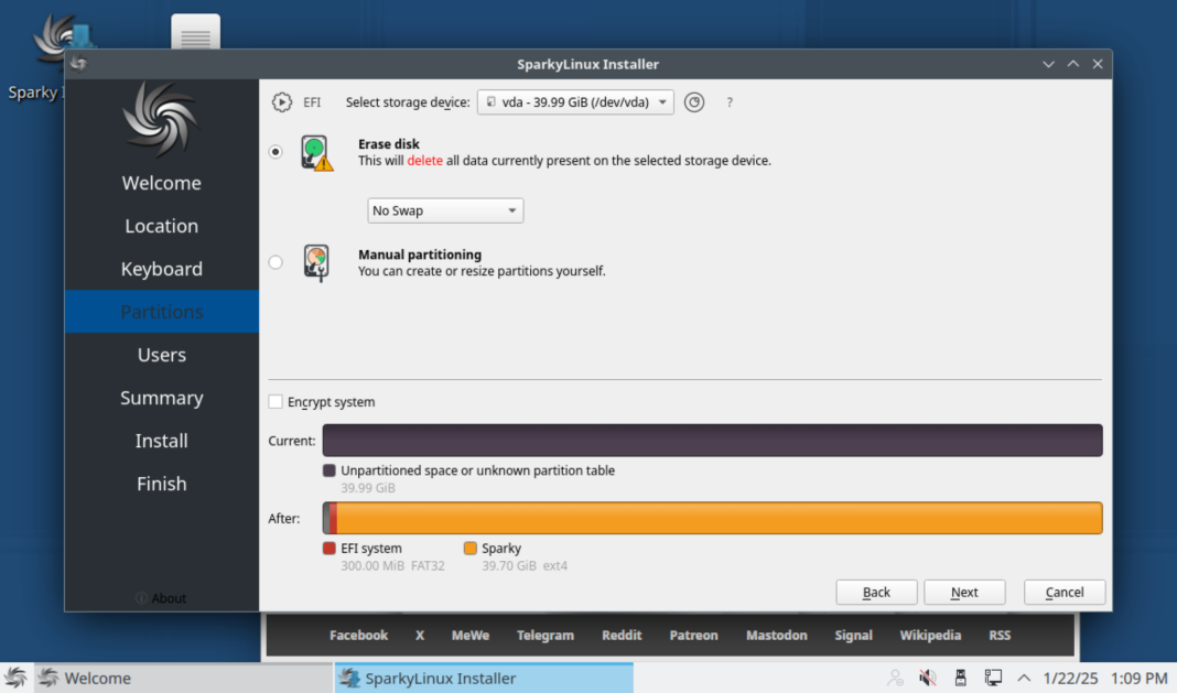 SparkyLinux - Review and Step-by-Step Installation [Guide]