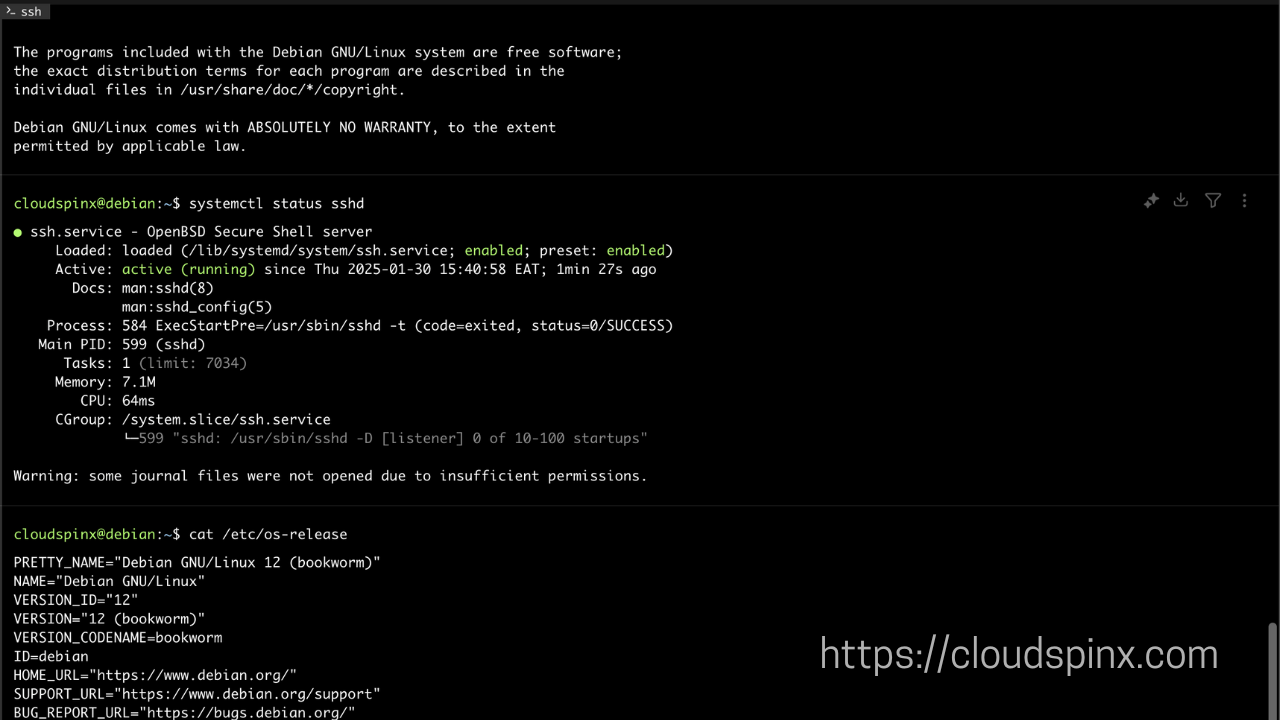 Using SSH and SSH Keys on Debian 12 / 11/10 [Guide]