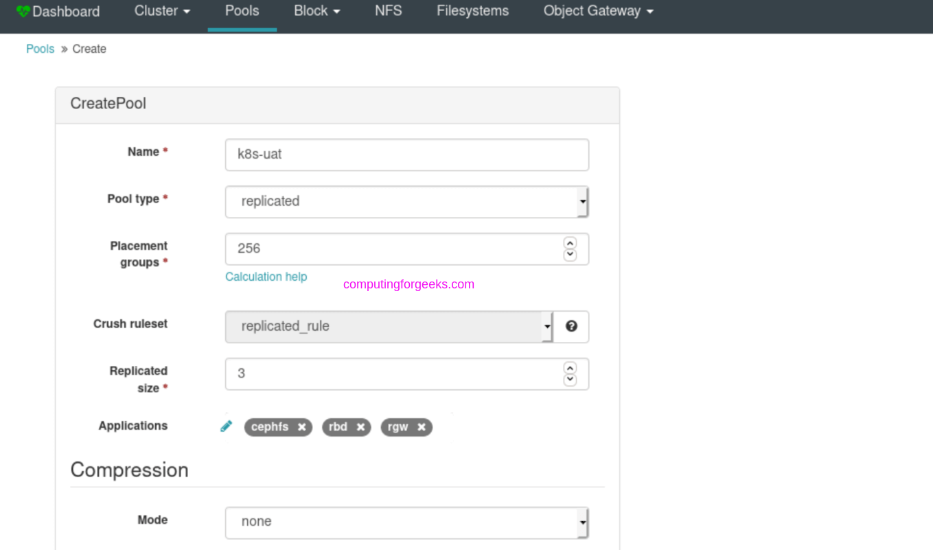 How To Create a Pool in Ceph Storage Cluster [Guide]
