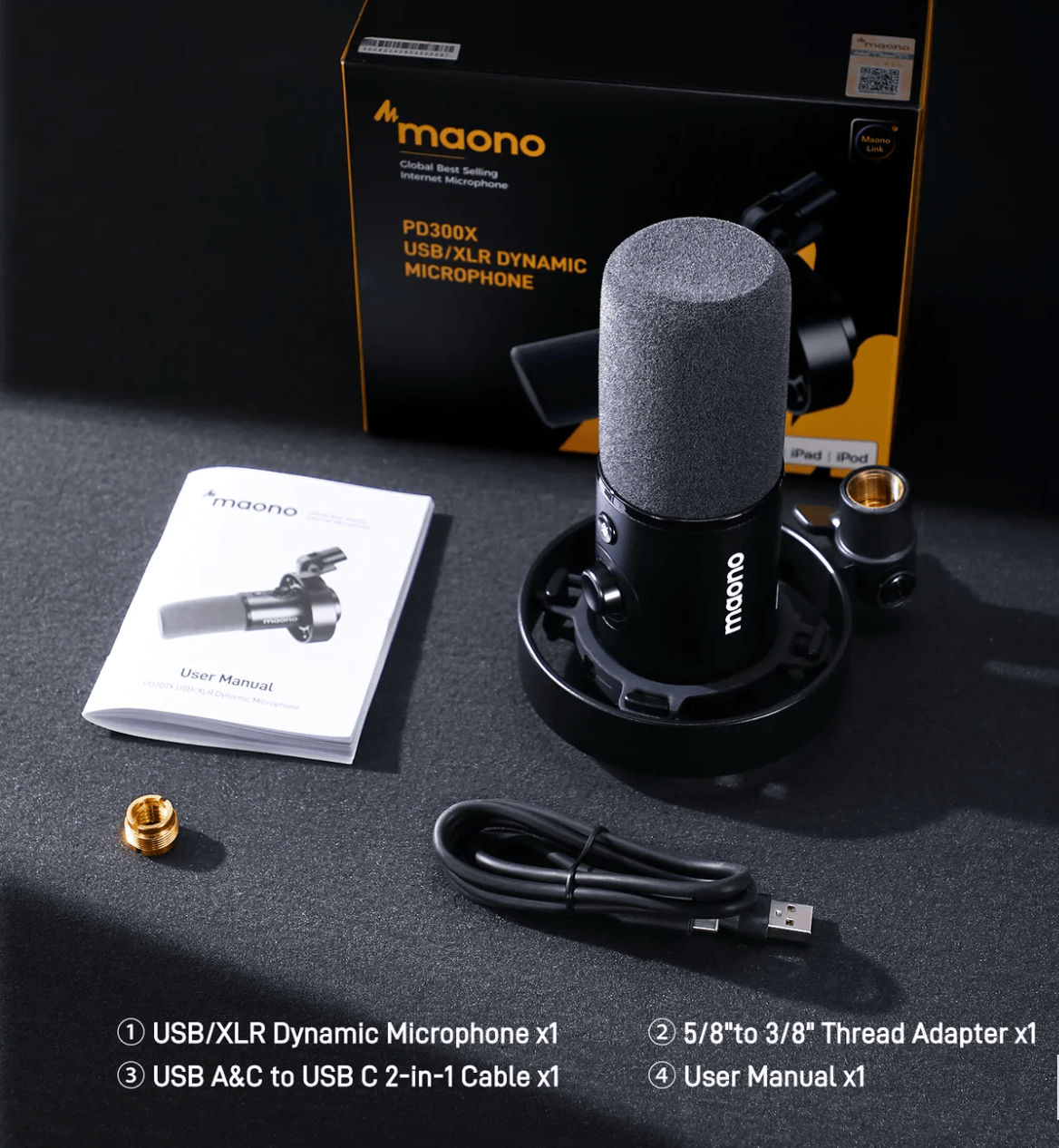 MAONO PD300X - Affordable Microphone for Everyone | ComputingForGeeks