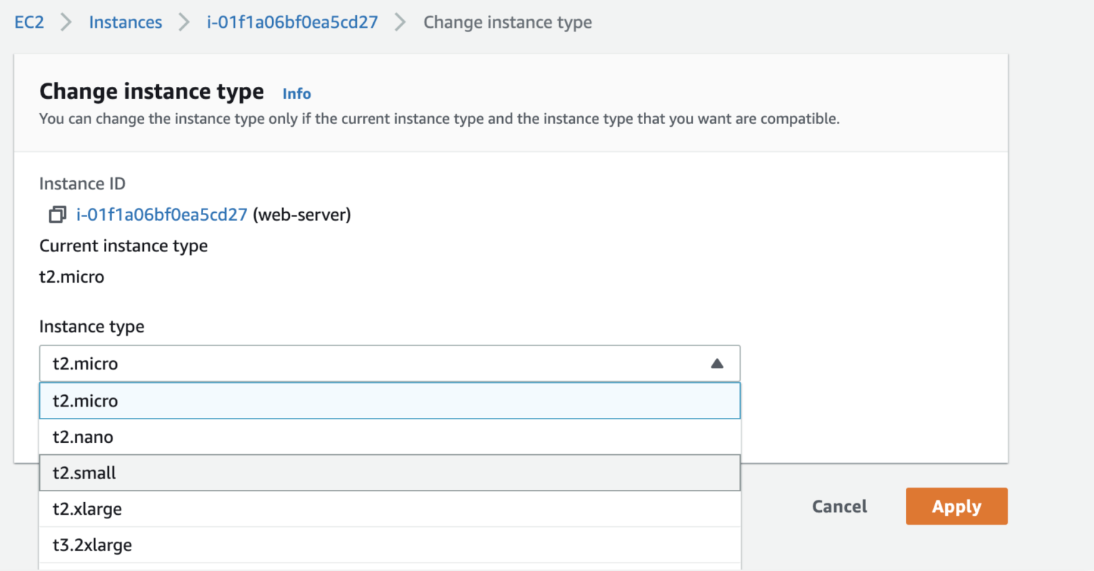 How To Resize EC2 Instance Type on AWS [Guide]