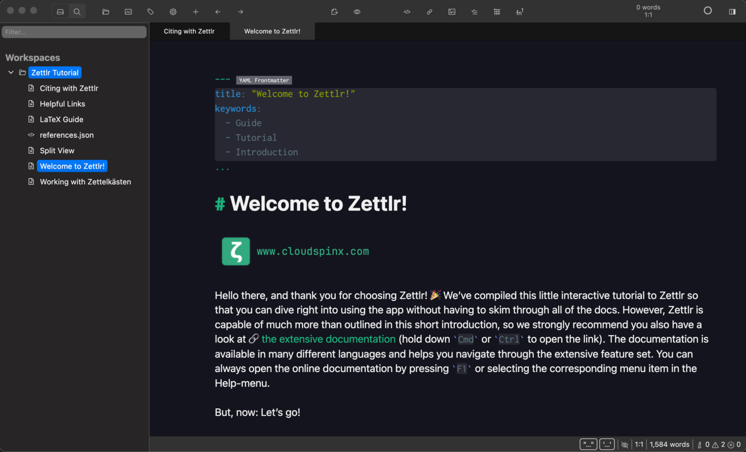 Install Zettlr Markdown Editor for Linux|macOS|Windows [Guide]