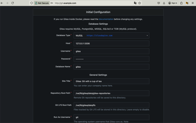 How To Install Gitea on Amazon Linux 2023 | ComputingForGeeks