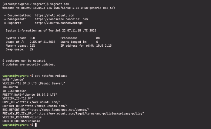 Using Vagrant With VirtualBox on RHEL 9 |CentOS [Guide]