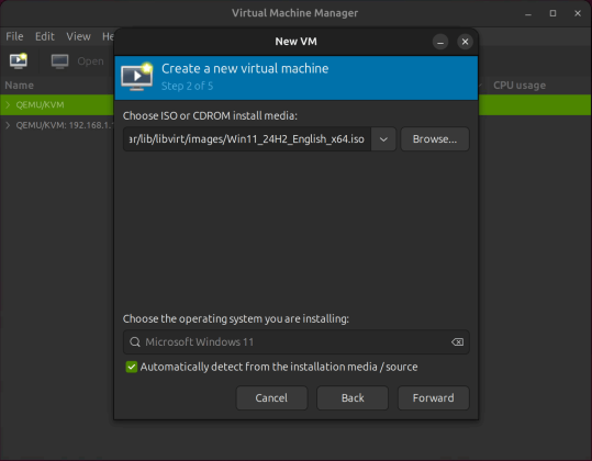 Windows 11 Installation on KVM with Virt-Manager [Guide]