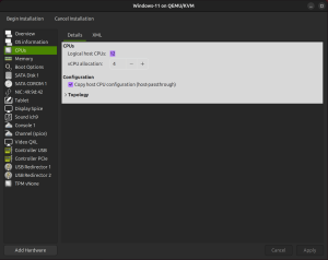 Windows 11 Installation on KVM with Virt-Manager [Guide]
