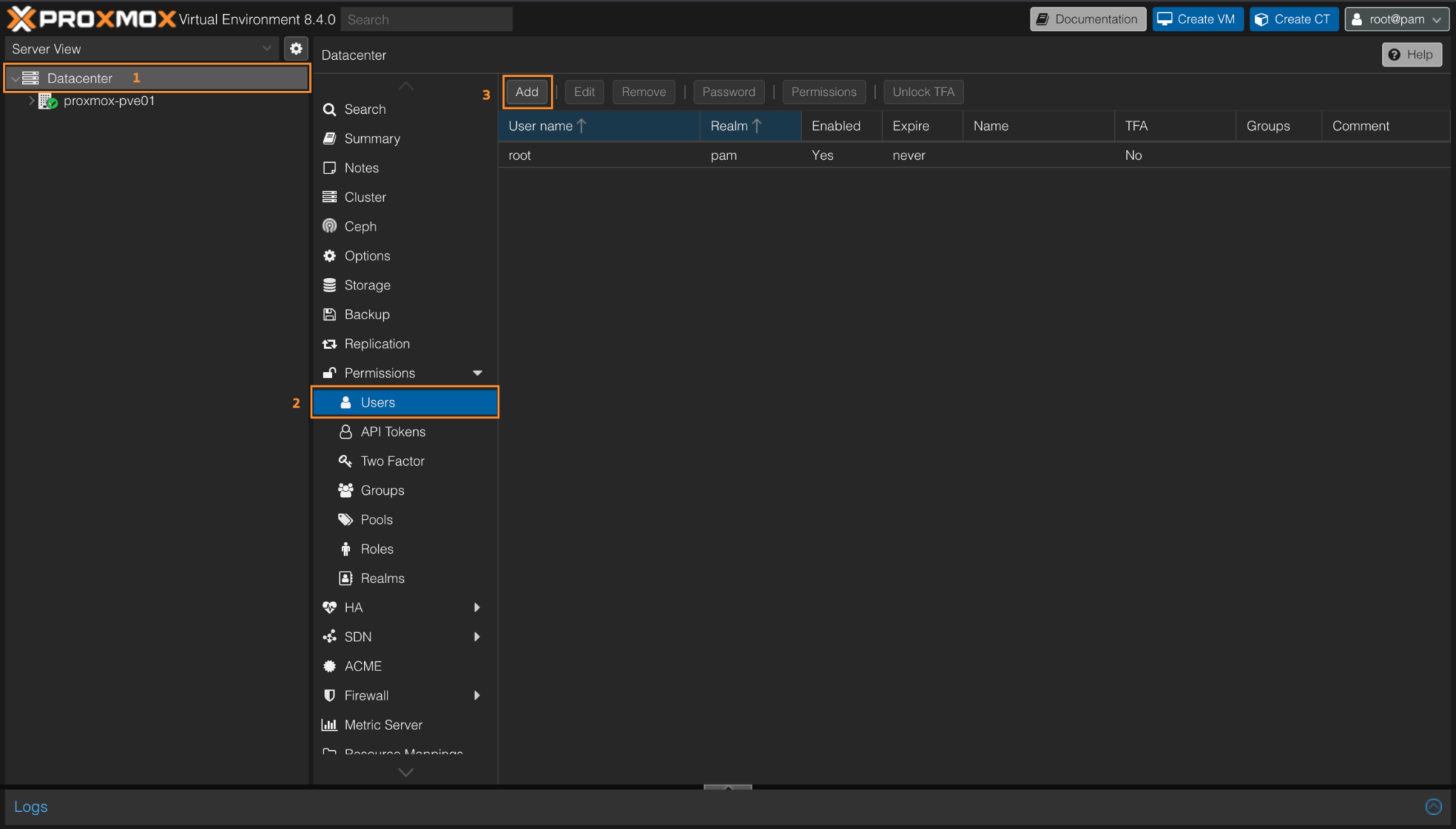 Create Users, Groups and Assign Permissions in [Guide]