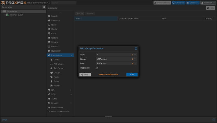 Create Users, Groups and Assign Permissions in [Guide]