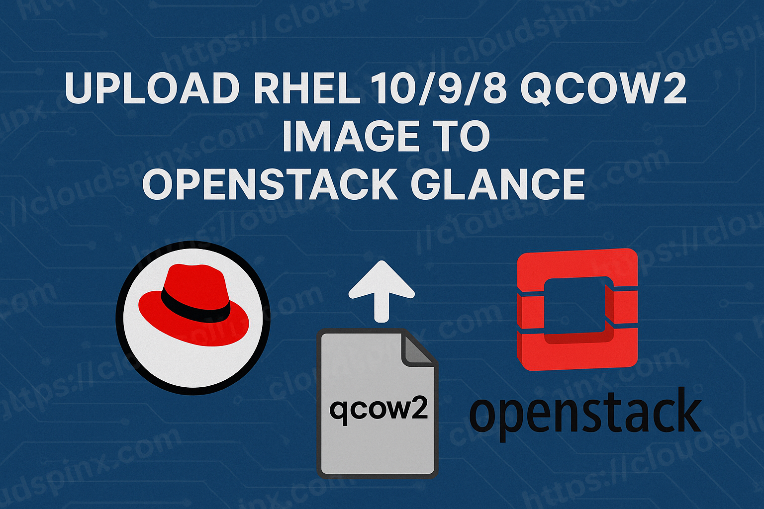 Upload RHEL 10/9/8 Qcow2 Image to OpenStack glance [Guide]