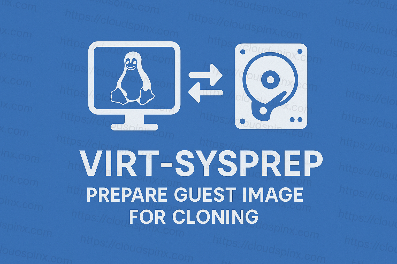 Prepare Guest Image For Cloning with virt-sysprep [Guide]