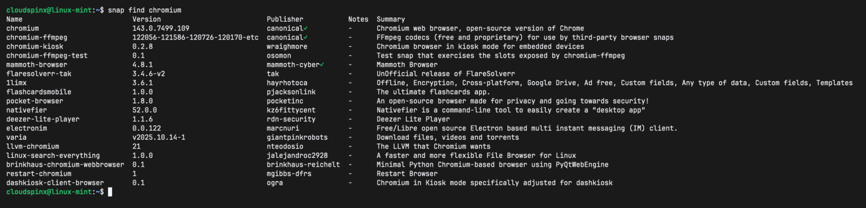 How To Install and Use Snap in Linux Mint 22 [Guide]