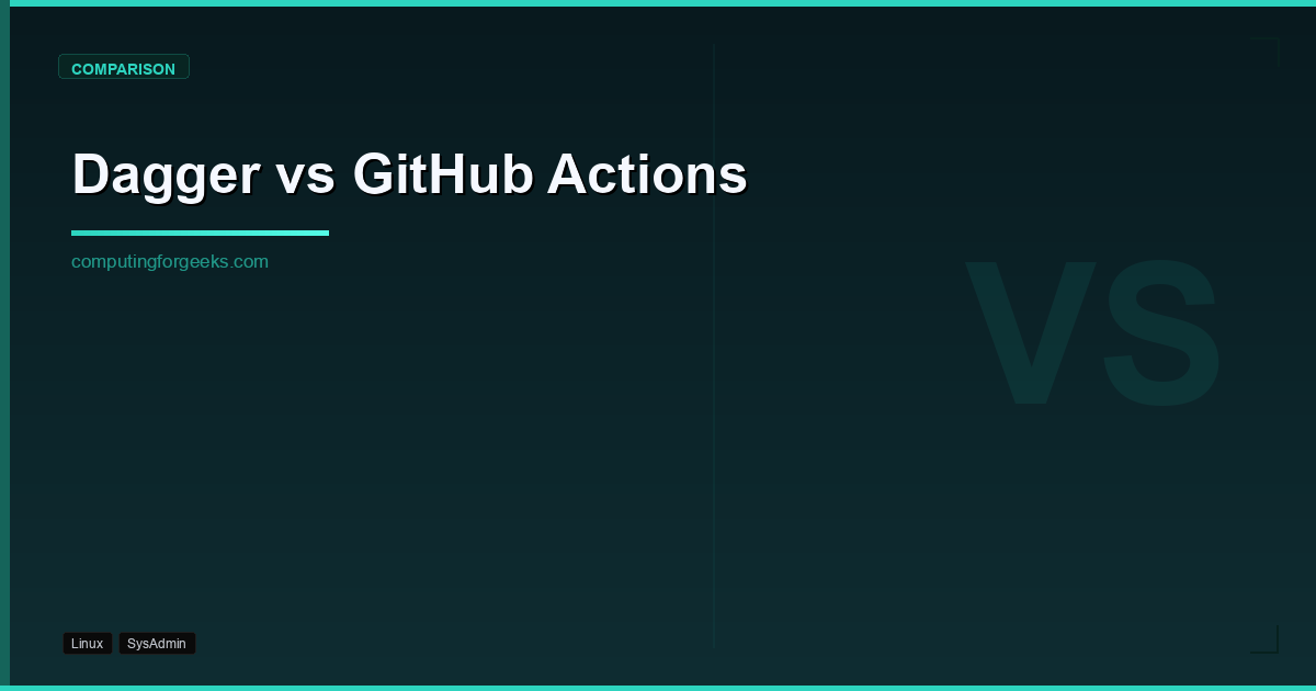 Dagger vs GitHub Actions: When to Use What [Benchmark]