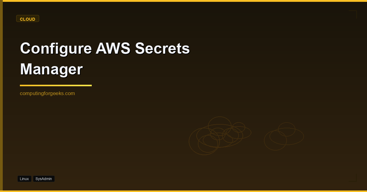 Configure AWS Secrets Manager: Rotation, IAM, ECS Tutorial