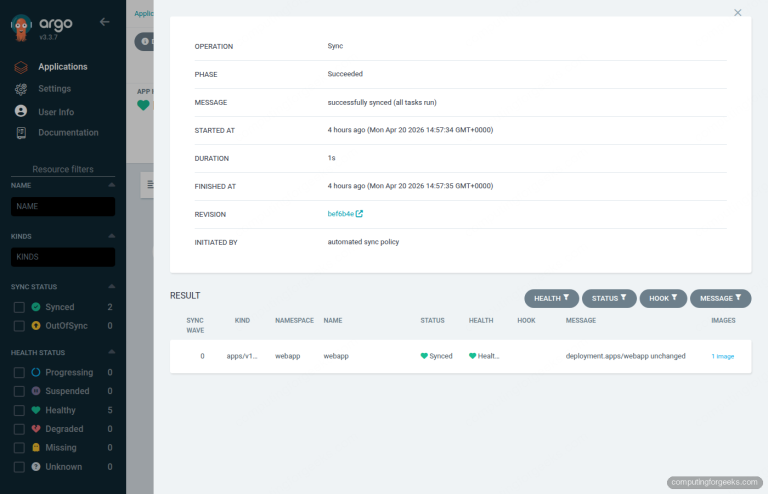 ArgoCD ApplicationSet Multi-Cluster | ComputingForGeeks